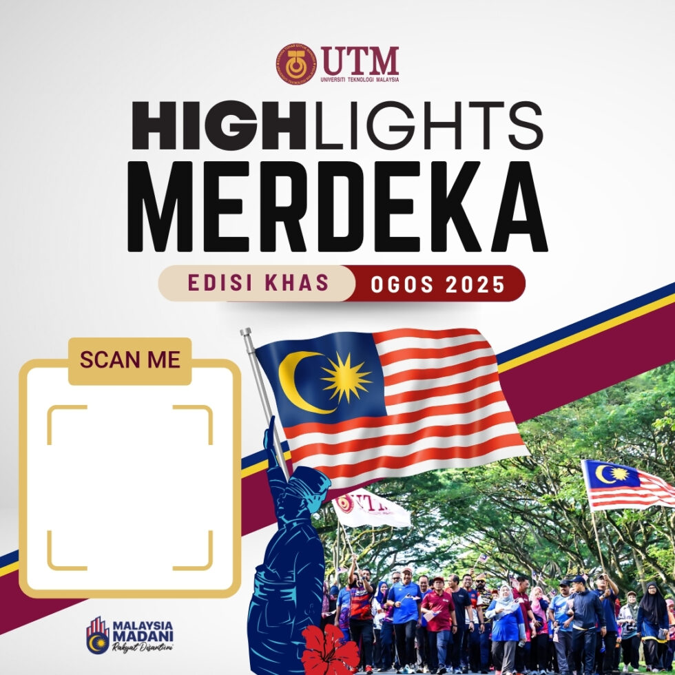 Poster QR UTMhighlights Edisi Khas Merdeka 2025 | Web Development